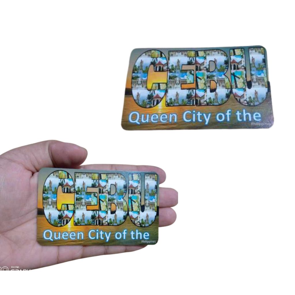 CEBU SOUVINER DESIGN RUBBER MAGNET | Shopee Malaysia