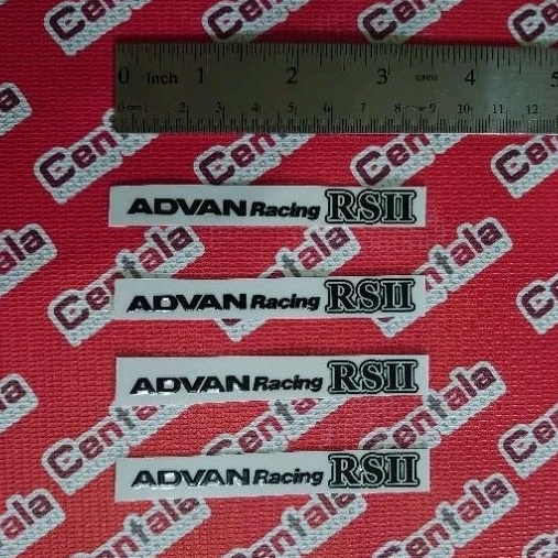 Advan Racing RS2 sticker ceramic type | Shopee Malaysia