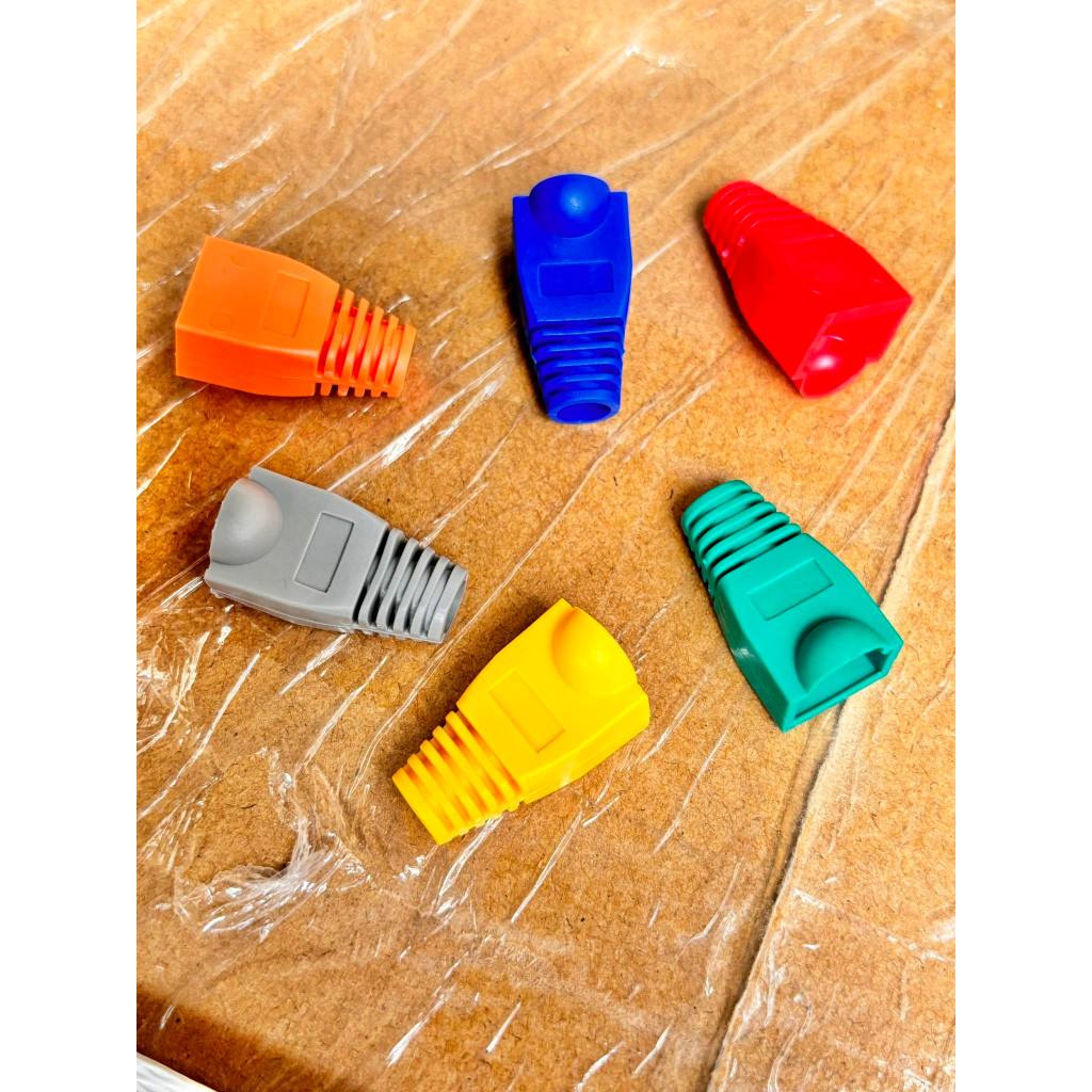 RJ45 CAT6 RUBBER BOOTS (10pcs) | Shopee Malaysia