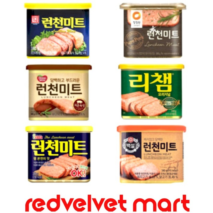 KOREAN LUNCHEON MEAT 340G HANSUNG/O'FOOD/CJ/DONGWON/LOTTE (AUTHENTIC KOREAN LUNCHEON MEAT ...