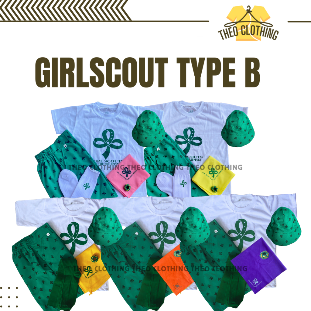 Girl Scout Uniform Type B | Set of Uniform | Twinkler Star Junior ...
