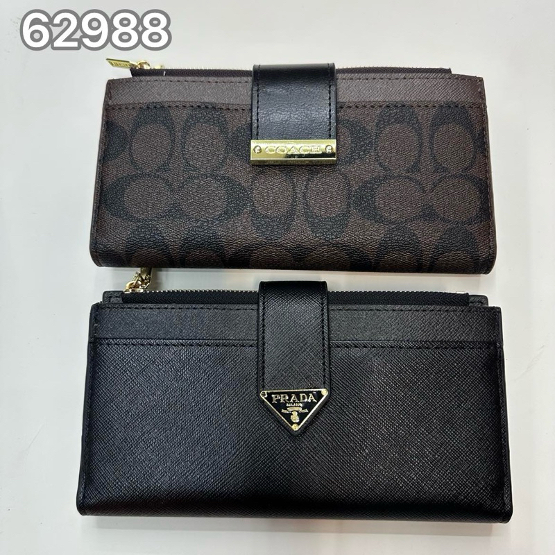 62988 Trifold long wallet ( with Box) | Shopee Malaysia