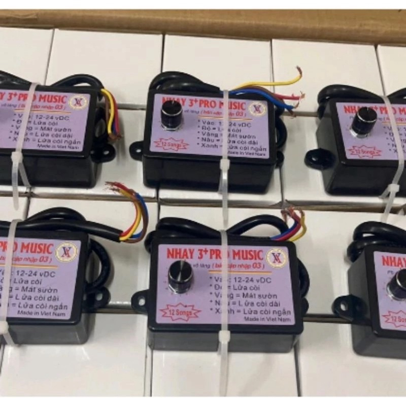 Universal Nhay 3+Pro Car Music Horn Controller Electric Horn Speaker ...