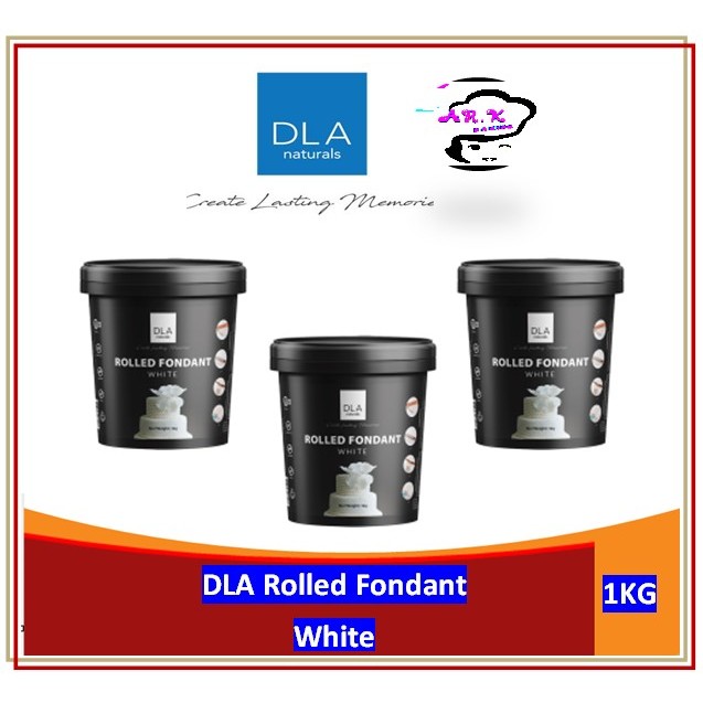 DLA Fondant Dough White 1Kg | Shopee Malaysia