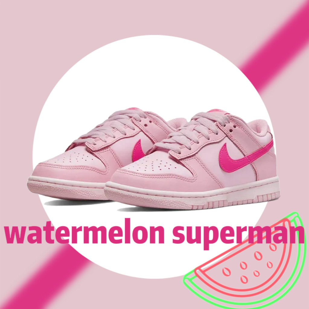 SB Dunk Low Retro "Triple Pink" classic Low Top Sneaker Shoe Women's ...