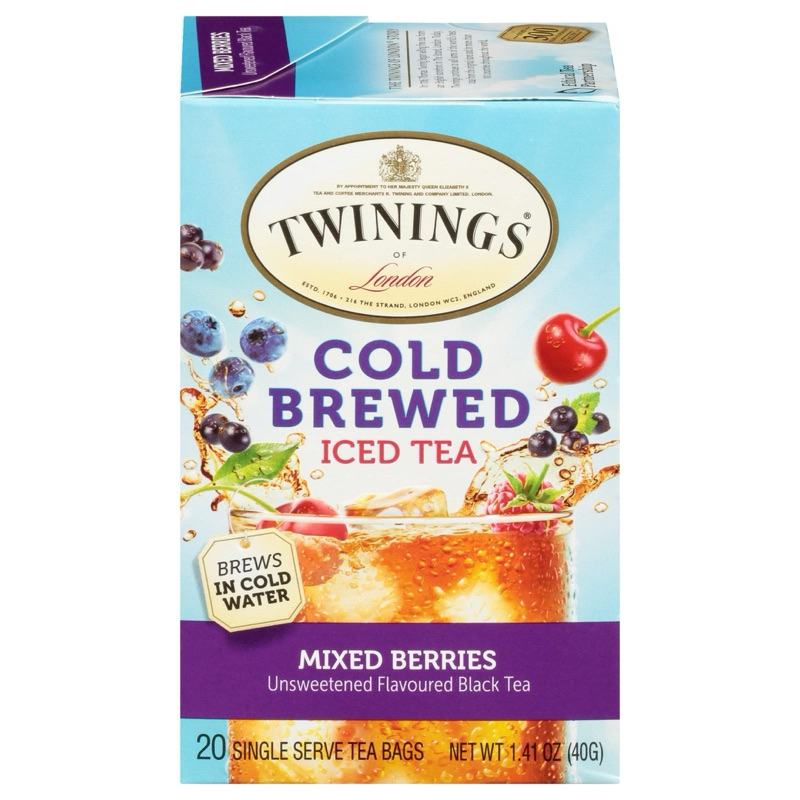 Twinings Cold Mixed Berries Brewed Iced Tea, 20 Bags | Shopee Malaysia