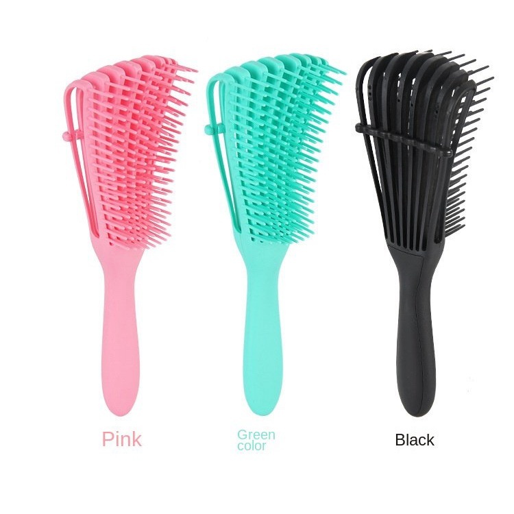 Straightens Hair Instantly Octopus Comb Bid Farewell To Curvy Hair ...