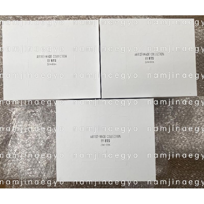 BTS ARTIST MADE MERCH - TAEHYUNG BOSTON BAG & JUNGKOOK MOODLAMP ...