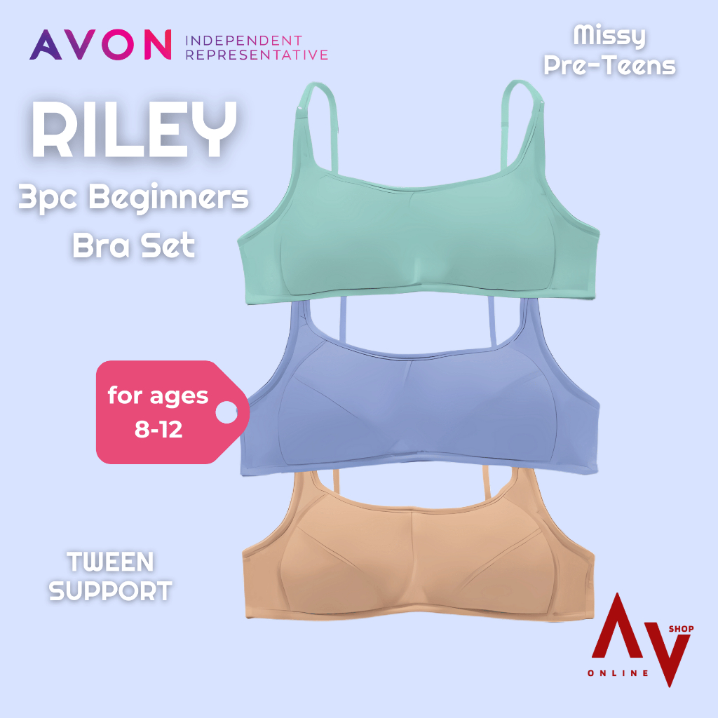Avon Riley BEginners BRa SEt | Shopee Malaysia