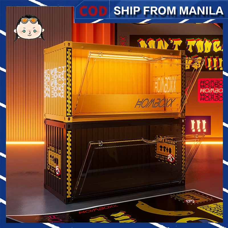 Acrylic Display Case Popmart Storage Organizer Transparent Boxes ...