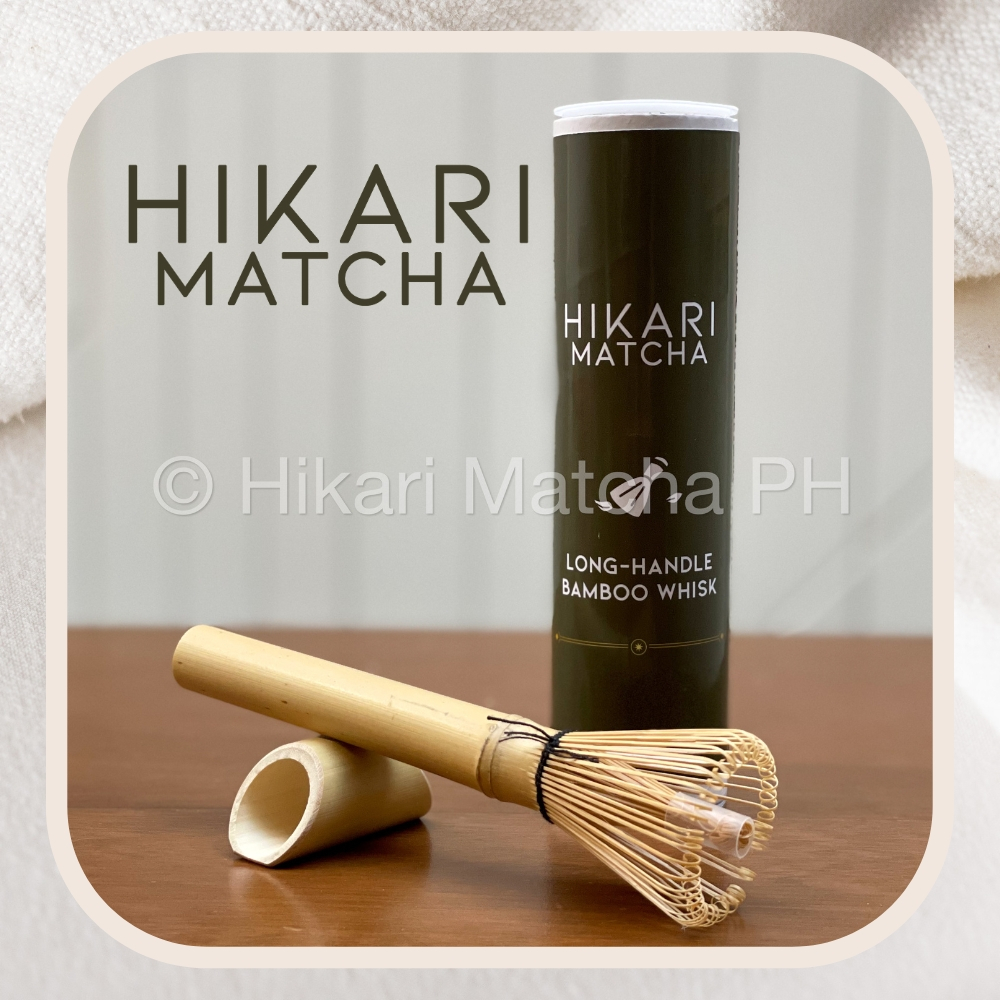 Hikari Golden Bamboo Long-Handle Matcha Whisk Traditional Japanese ...