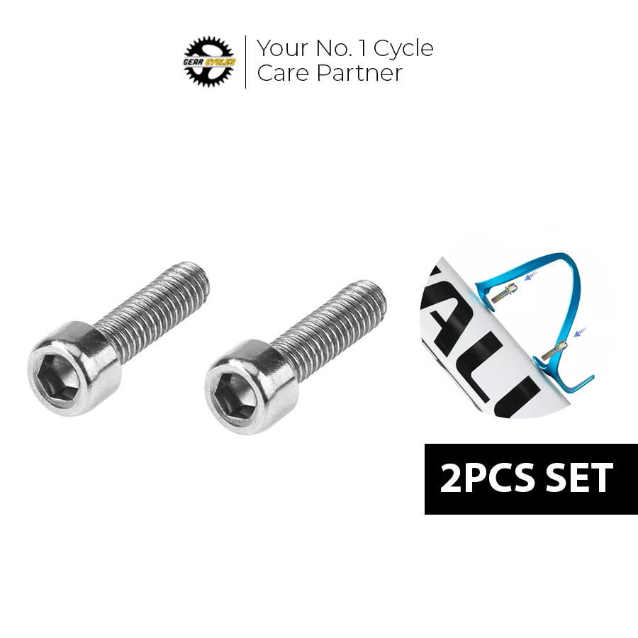 (2PCS) Bottle Cage Bolts Hex Tapping Screw Mountain Road Bike MTB ...