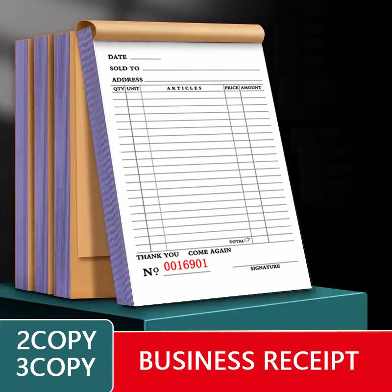 Resibo Carbonized Receipt Delivery Receipt Sold Business Official ...