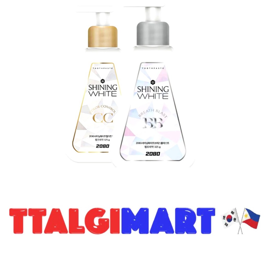 2080 SHINING WHITE BREATH BLAST AND COLOR CONTROL PUMP TOOTHPASTE 325g | Shopee Malaysia