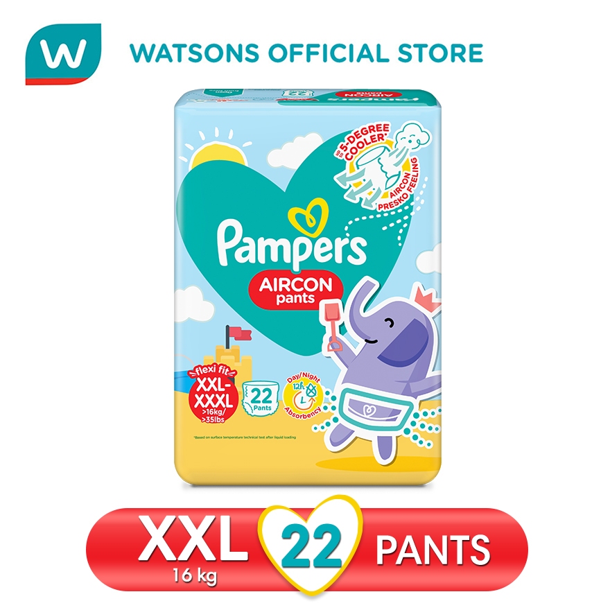 PAMPERS Aircon Pants Value Pack Diapers XXL 22s | Shopee Malaysia