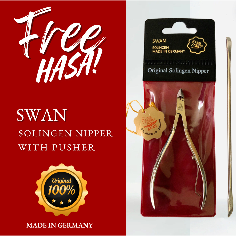 TO USE SHARPENED Swan Solingen Nipper (with pusher) | Shopee Malaysia
