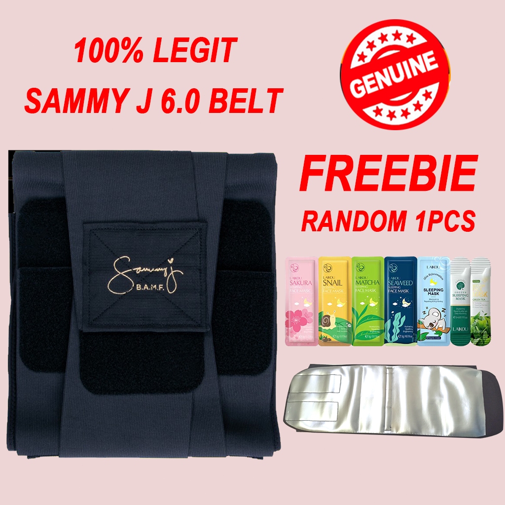 Sammy J Gold Power Belt 6.0 SLIM BELT WAIST TRAINER (EXTRA-SMALL to XL ...