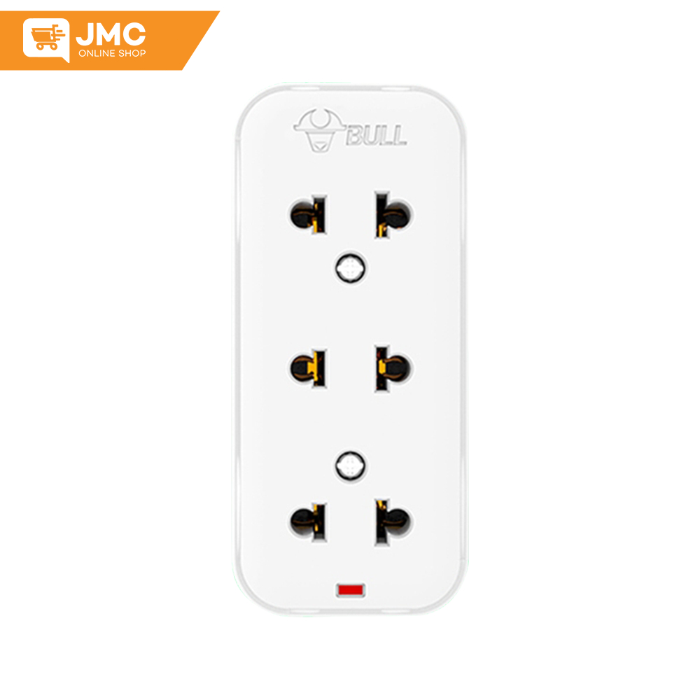 JMC/BULL Rewireable Extension Socket 103 2500w 3 Outlets 10A | Shopee ...