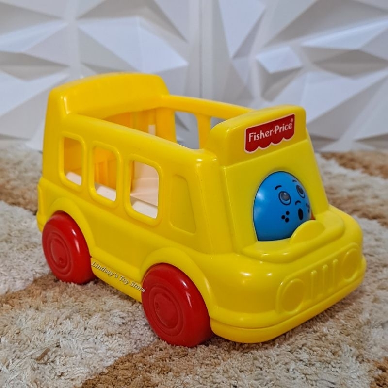 Fisher Price Roll-a-round School Bus | Shopee Malaysia
