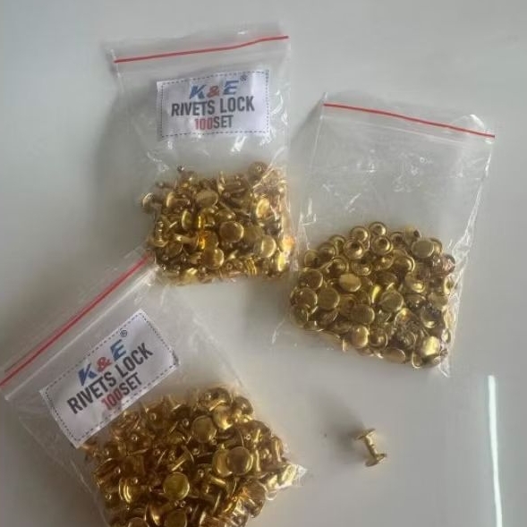 (5packs/500sets)id button rock (rivets) for Lanyard | Shopee Malaysia