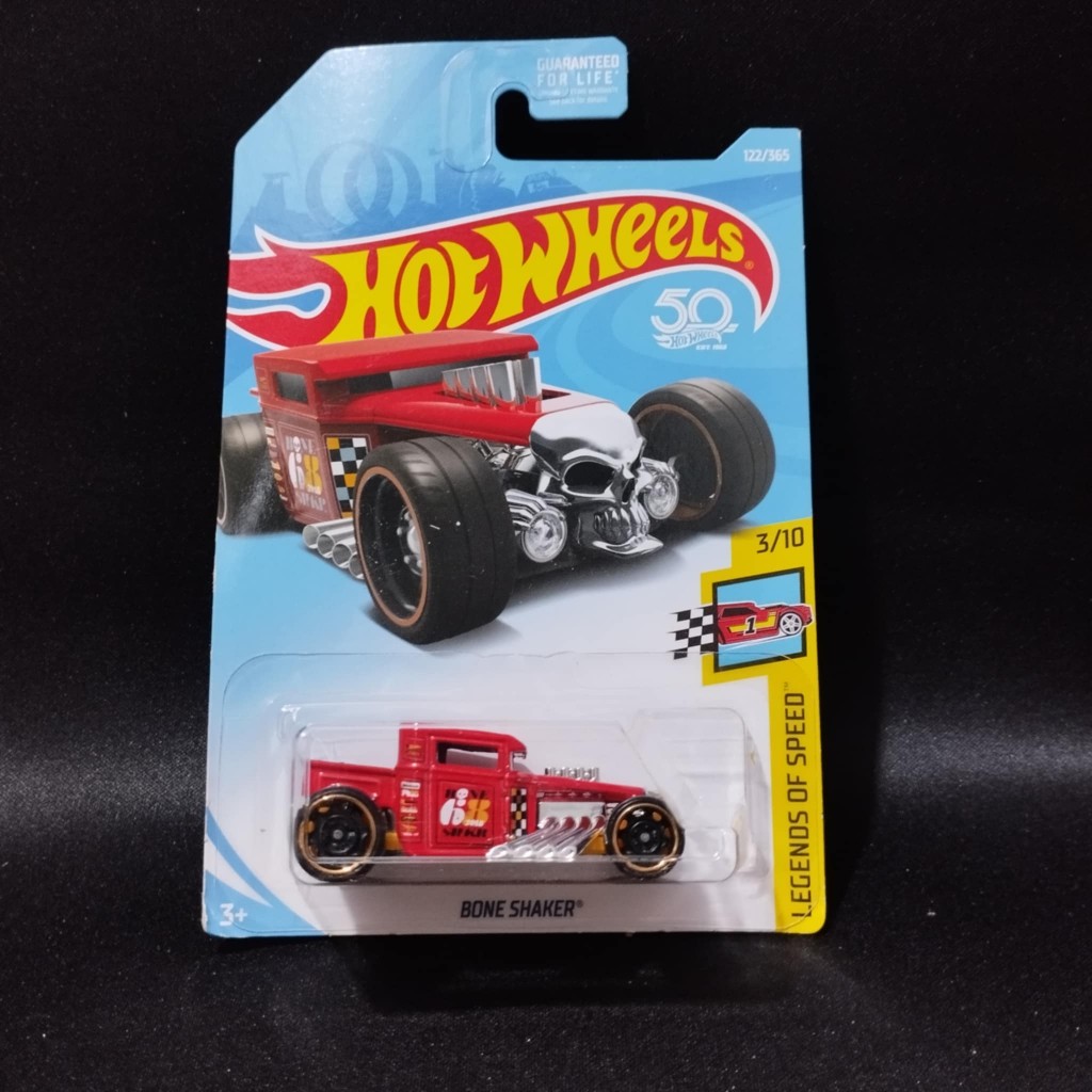 Hot Wheels Bone Shaker (Red) Legends Of Speed Series | Shopee Malaysia