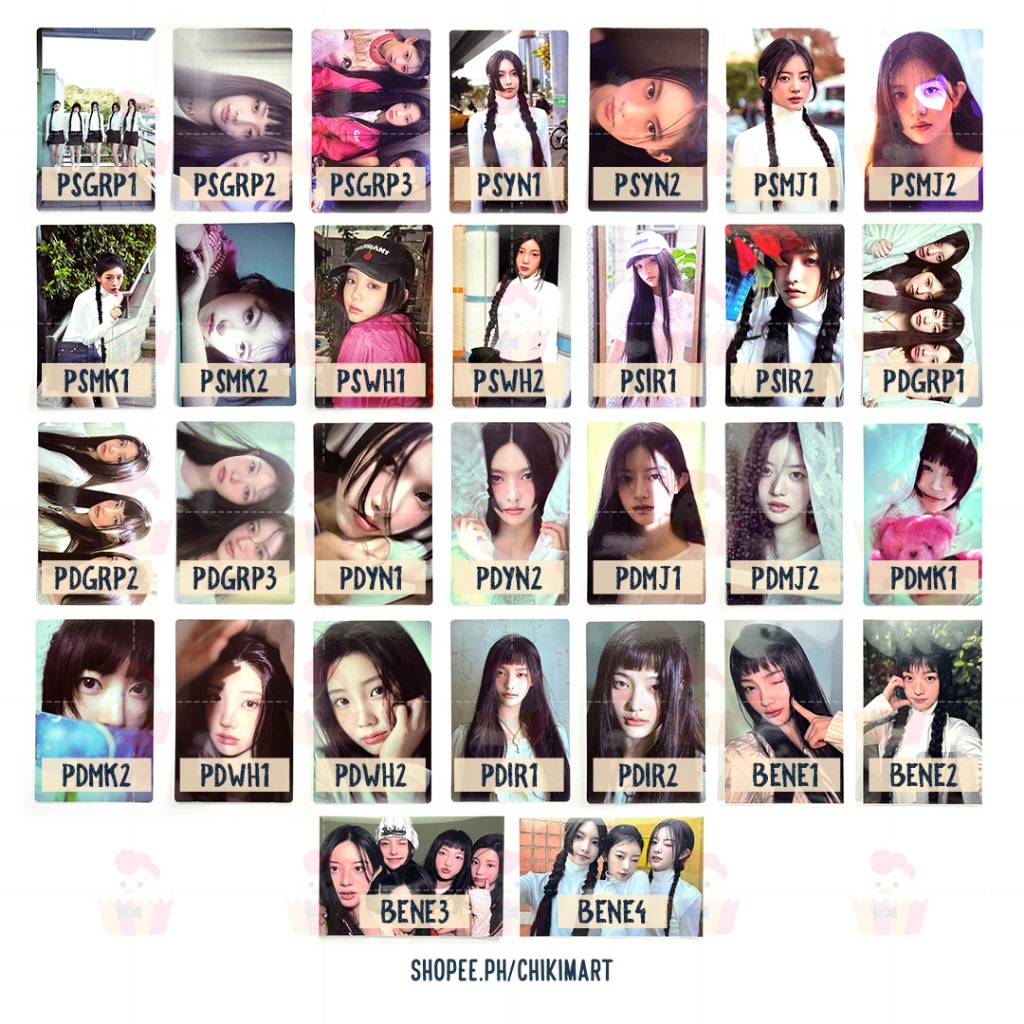 Illit Super Real Me Official MD Photo Stand Set, Photo Deco Set Photocard | Shopee Malaysia