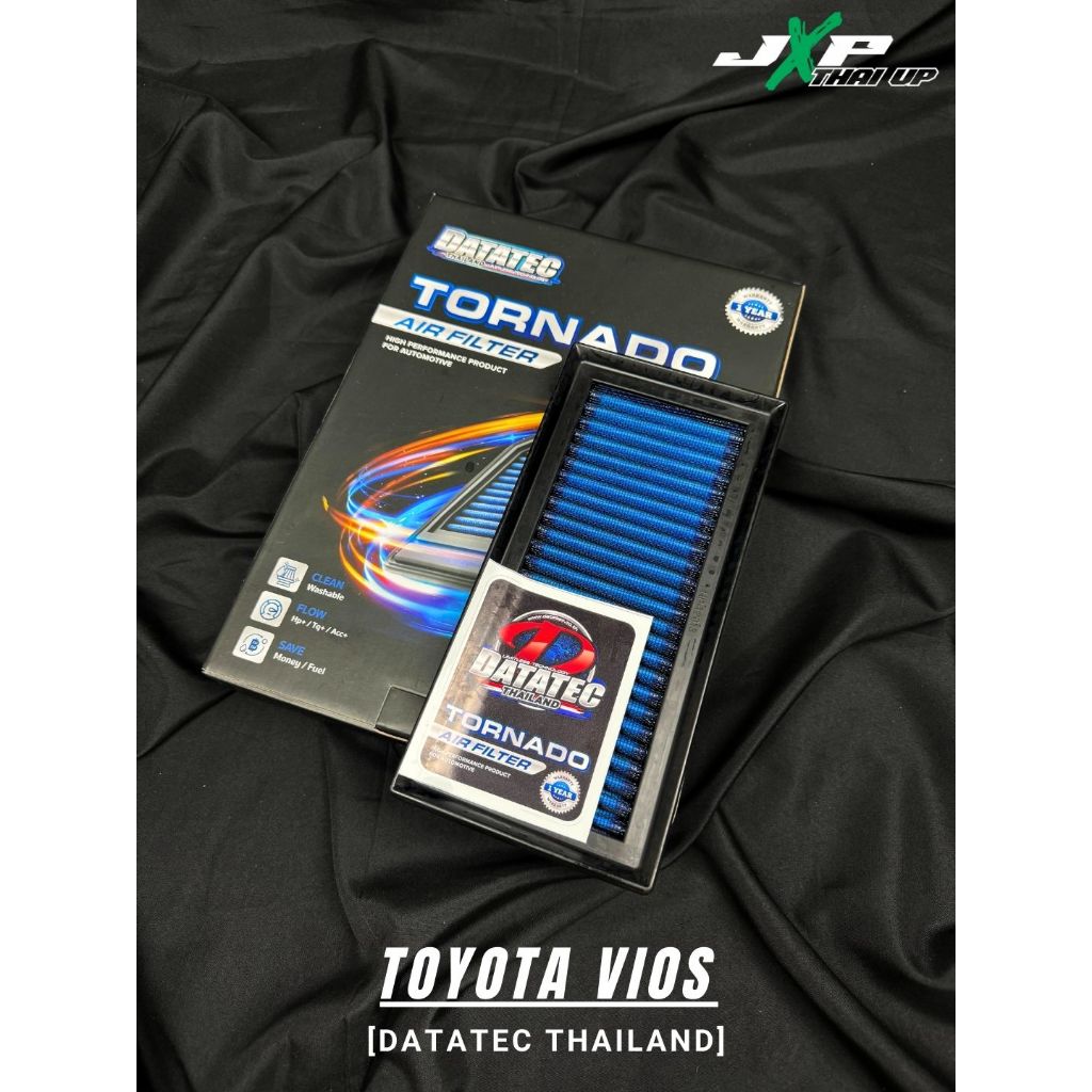Toyota Vios 2013 - 2024 Air Filter Datatec Tornado | Shopee Malaysia