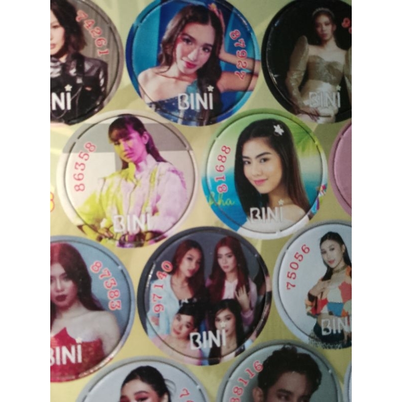 BINI/SB19 and Other Pinoy Pop Icons 95pcs Pogs | Shopee Malaysia