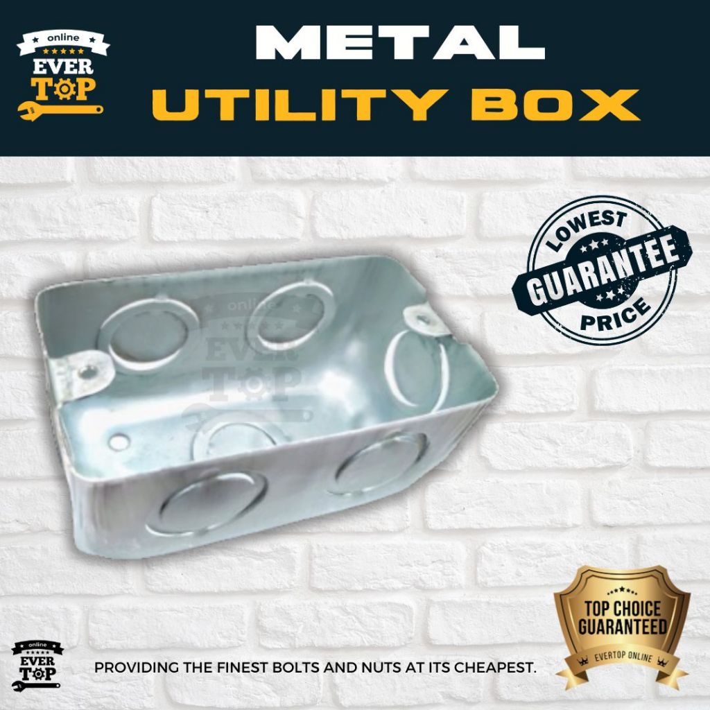 Utility Electrical Metal Box/ Utility Box Metal for Electrical | Shopee ...