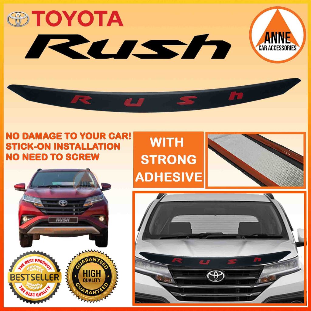 Hood Guard Bonnet for Toyota Rush G E 2018 2019 2020 2021 2022 2023 ...