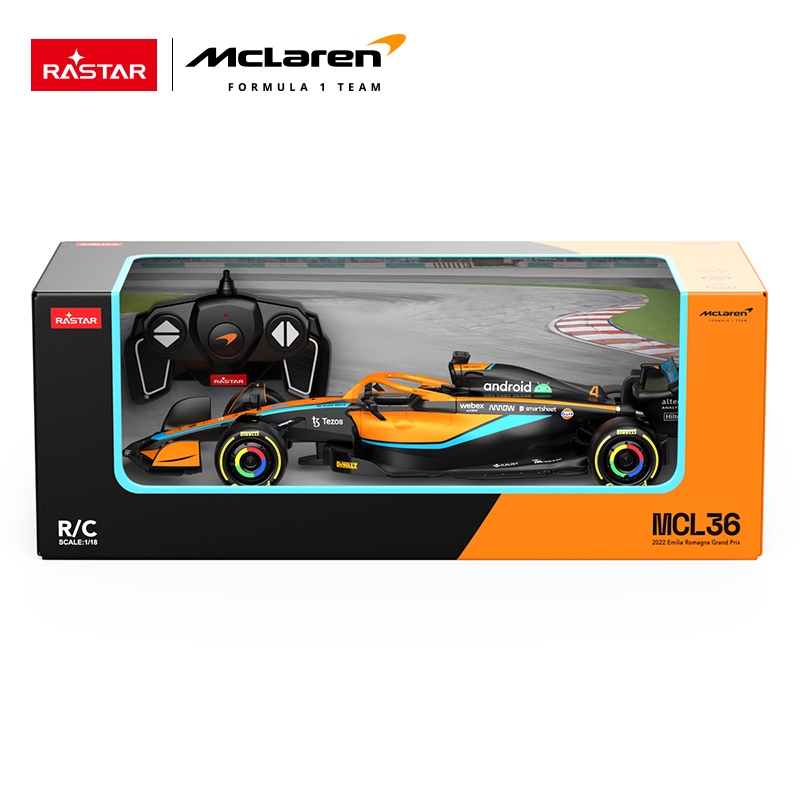 RASTAR F1 McLaren MCL36 Formula 1 RC Race Car | Shopee Malaysia