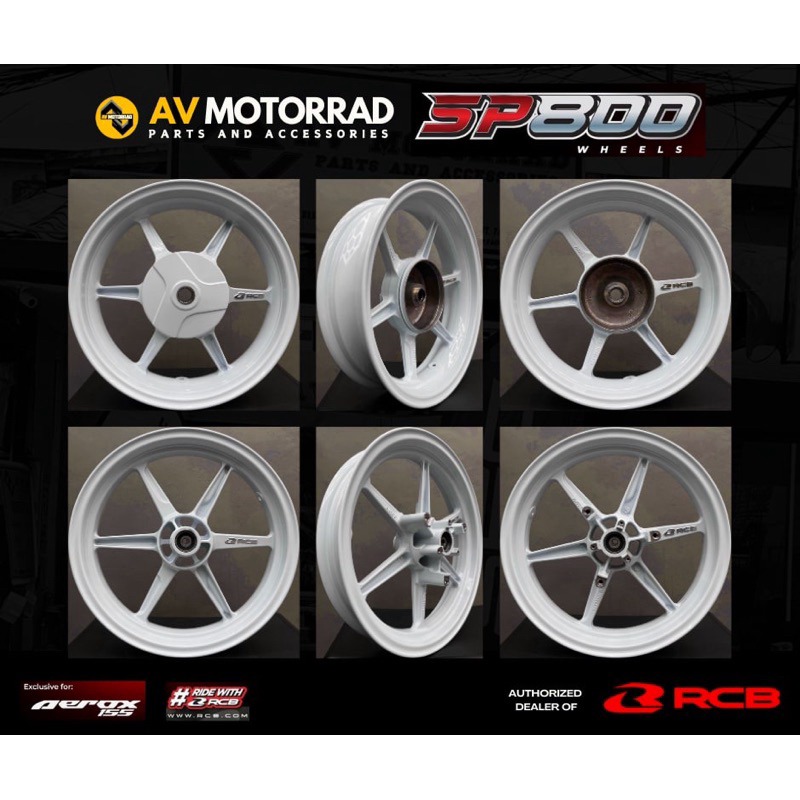 RCB SP800 Mags for Yamaha Aerox V1 & V2 | Shopee Malaysia