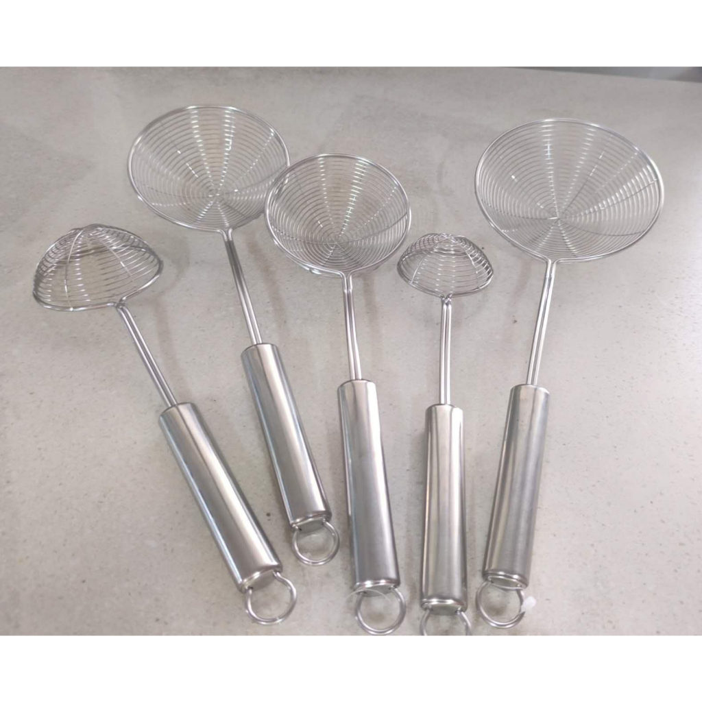 Stainless Steel Colander Strainer Drainer With Heavy Duty Handle ...