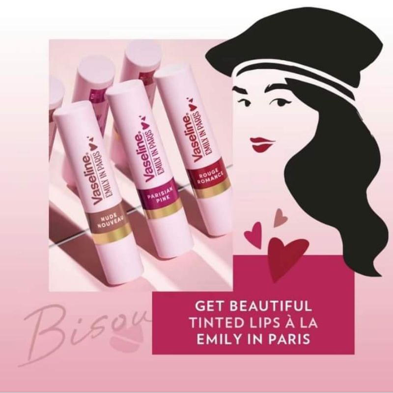 EMILY IN PARIS Tinted Lip Balm 3g | Shopee Malaysia