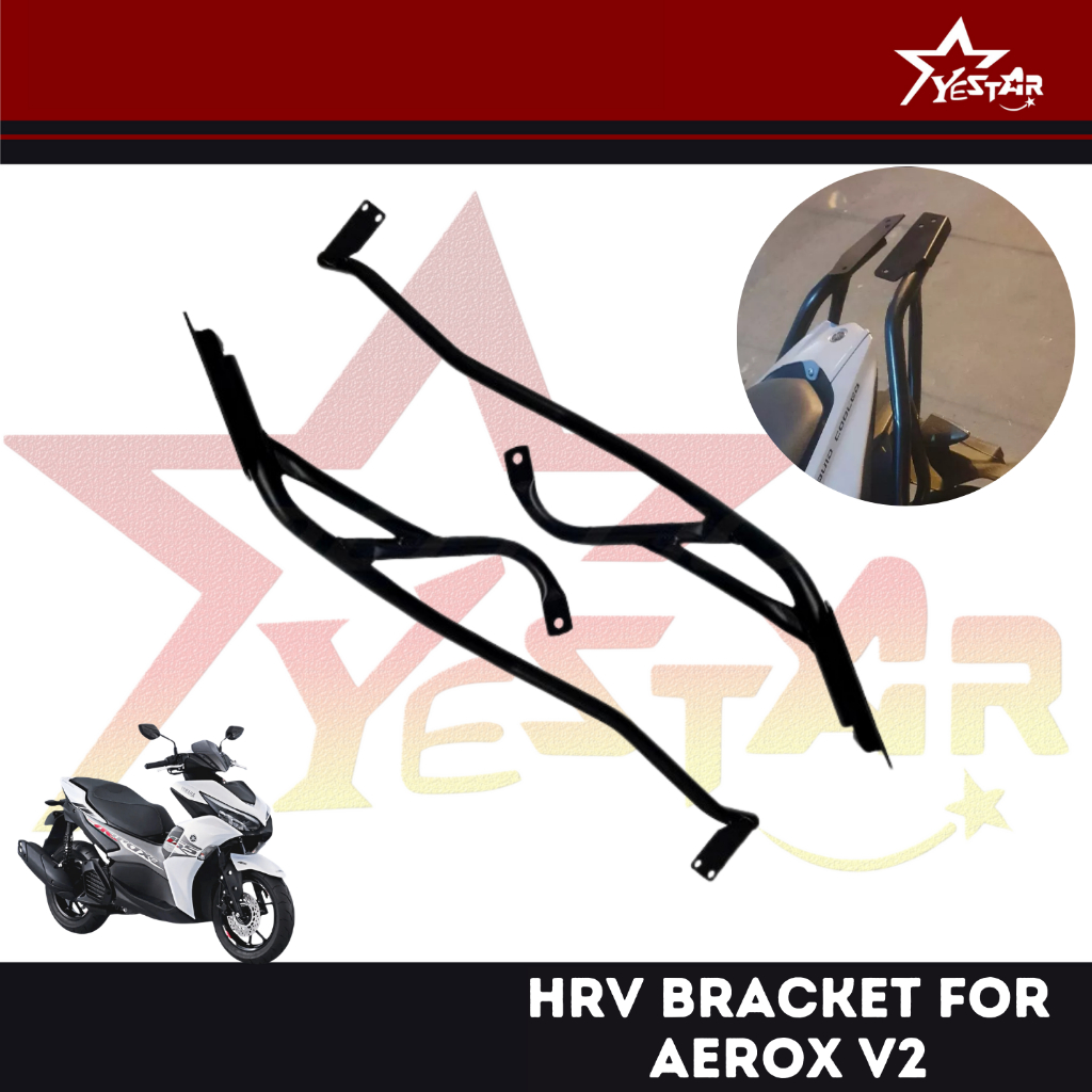 Yestar Racing Yamaha Aerox v2 / 2021 HRV Bracket Top Box for Motorcycle ...