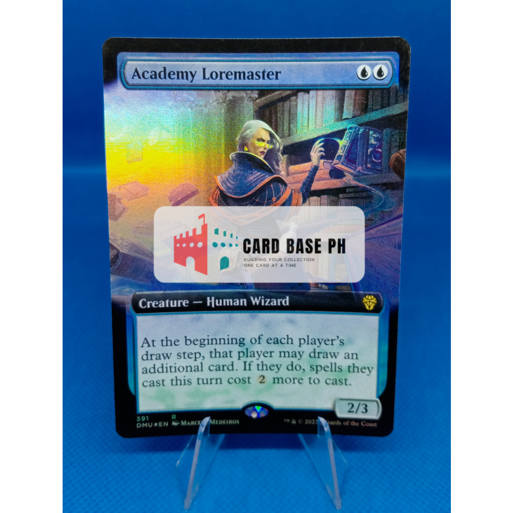 Academy Loremaster(Extended Art) FOIL - Magic the Gathering Trading Card | Shopee Malaysia