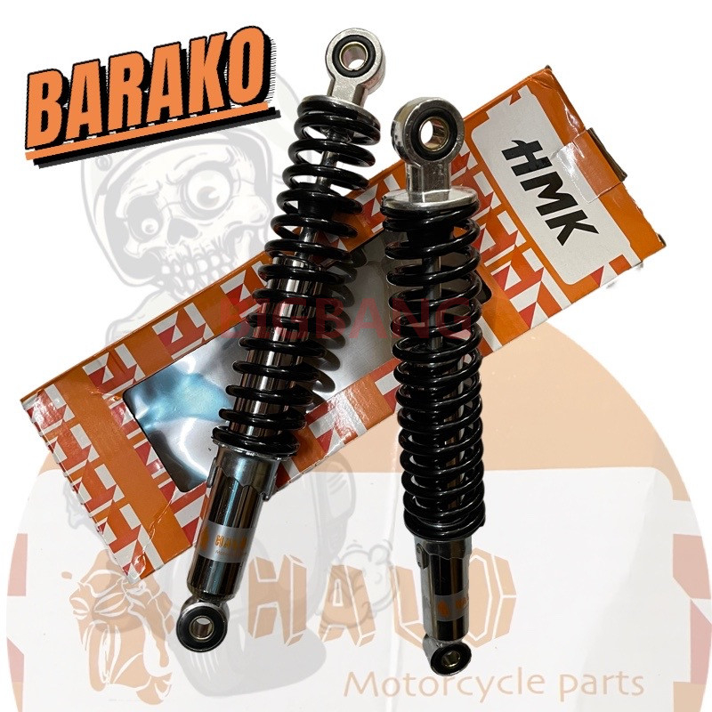 BIGBANG Motorcycle Barako Rear Shock Black 2 Pcs | Shopee Malaysia