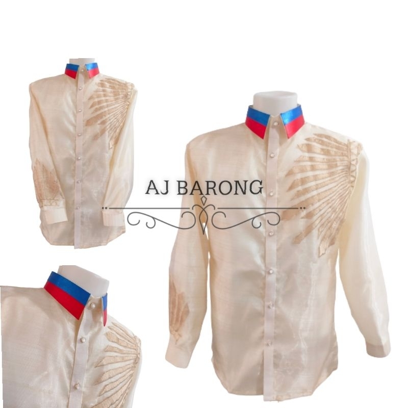 Mens Modern Barong tagalog sinag design | Shopee Malaysia
