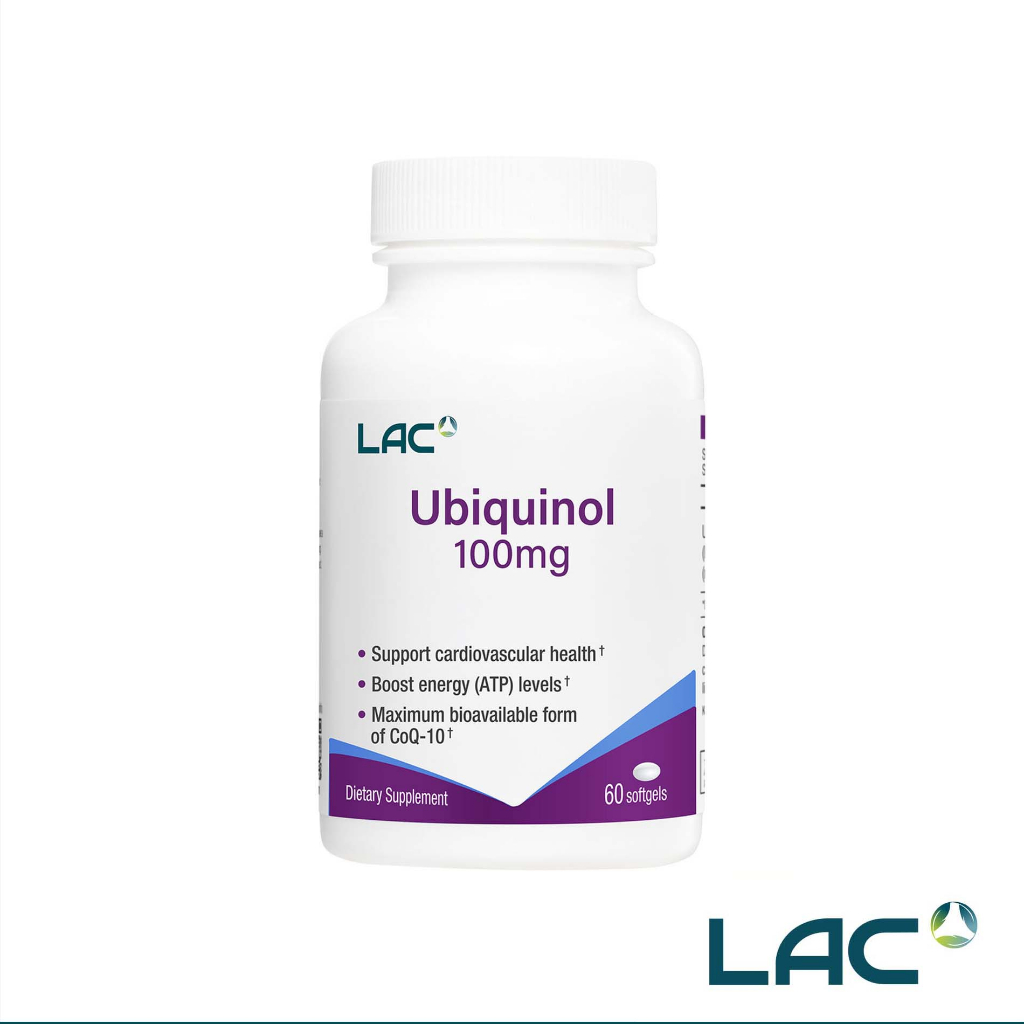 LAC Ubiquinol 100mg 60 Softgels (Consume within April 2026) | Shopee ...