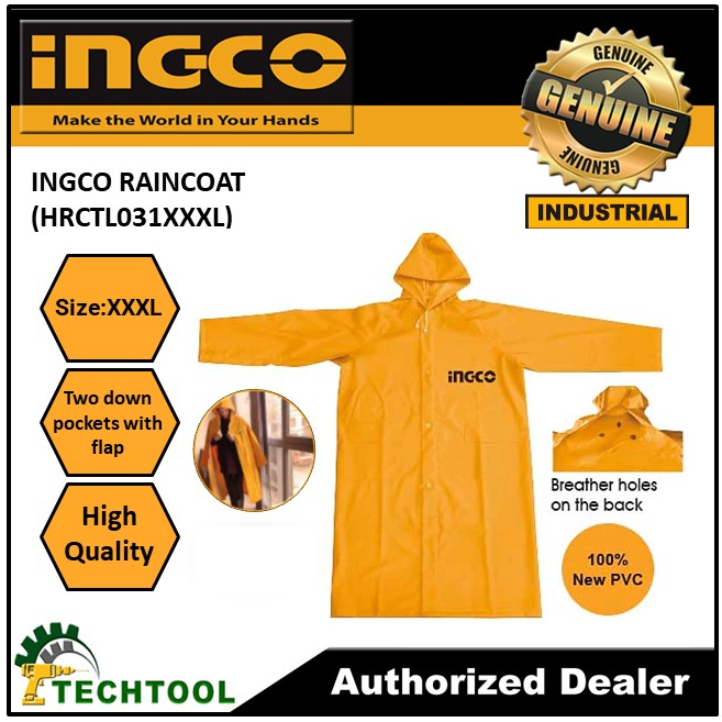 INGCO RAINCOAT (HRCTL031XXXL) | Shopee Malaysia