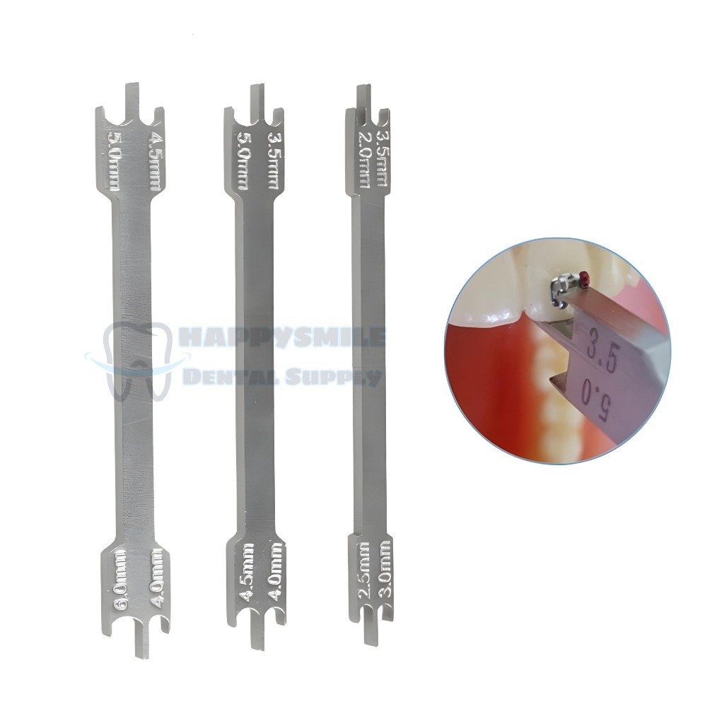 Dental Bracket Gauge Locator Stainless Steel Rod Bracket Height ...