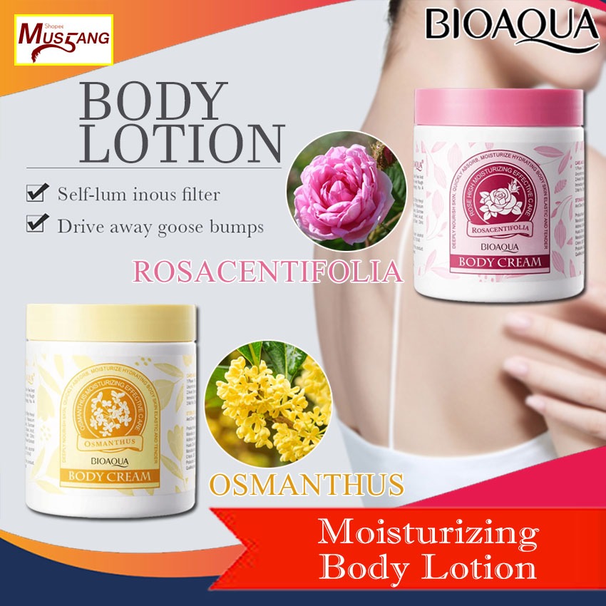 BIOAQUA Body Cream Skin Care Moisturizing Whitening Body Lotion 260g ...
