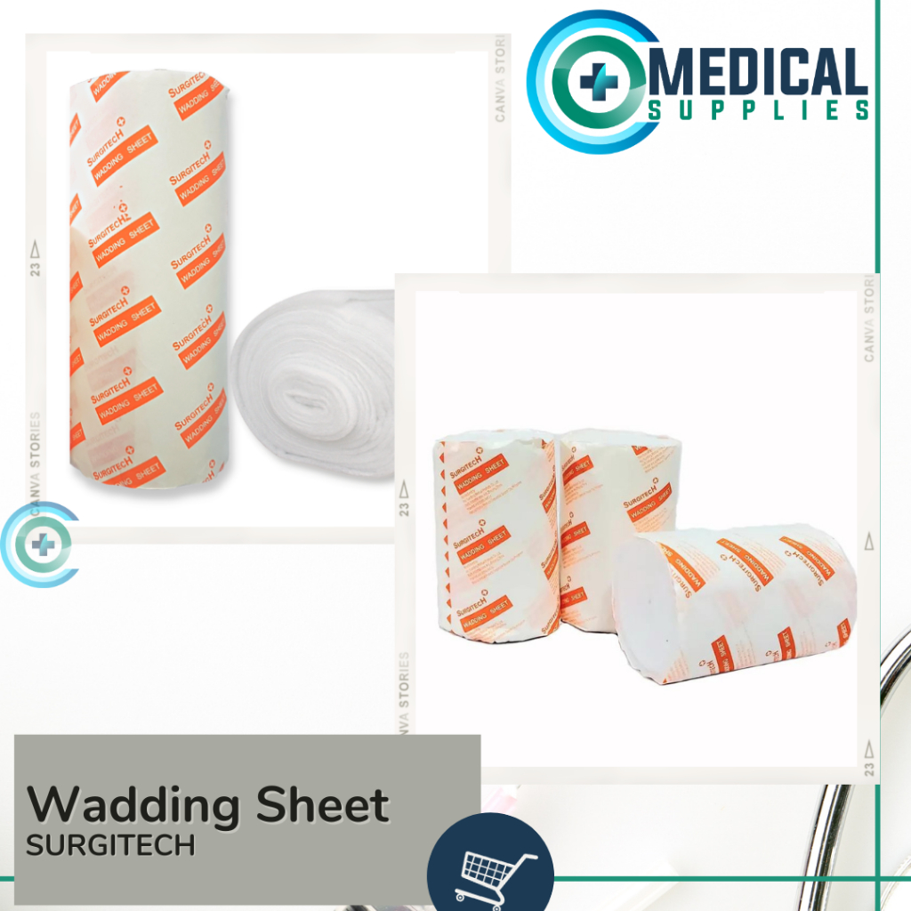 Wadding Sheet Surgitech (6" x 5 yards / 4" x 5 yards) | Shopee Malaysia