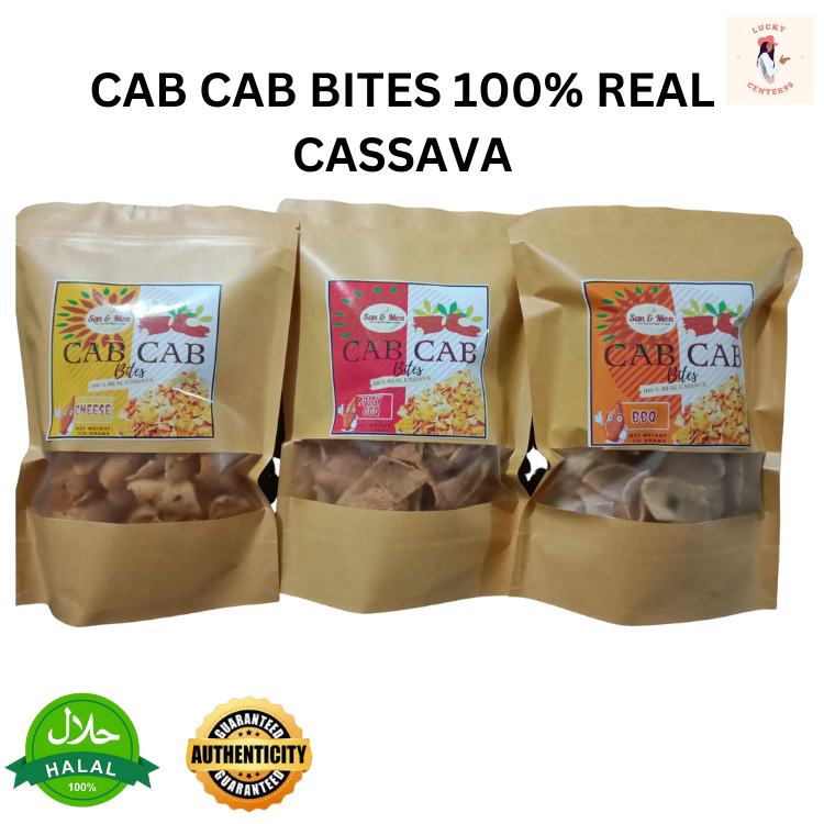 CAB CAB BITES 100% REAL CASSAVA | Shopee Malaysia