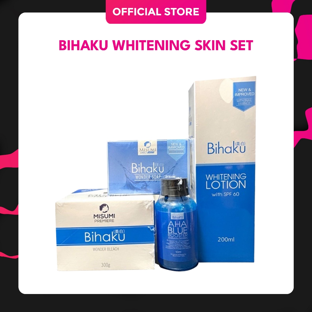 BIHAKU WHITENING LOTION , SOAP , BOOSTER , BLEACH WITH FREE SOAP | Shopee Malaysia
