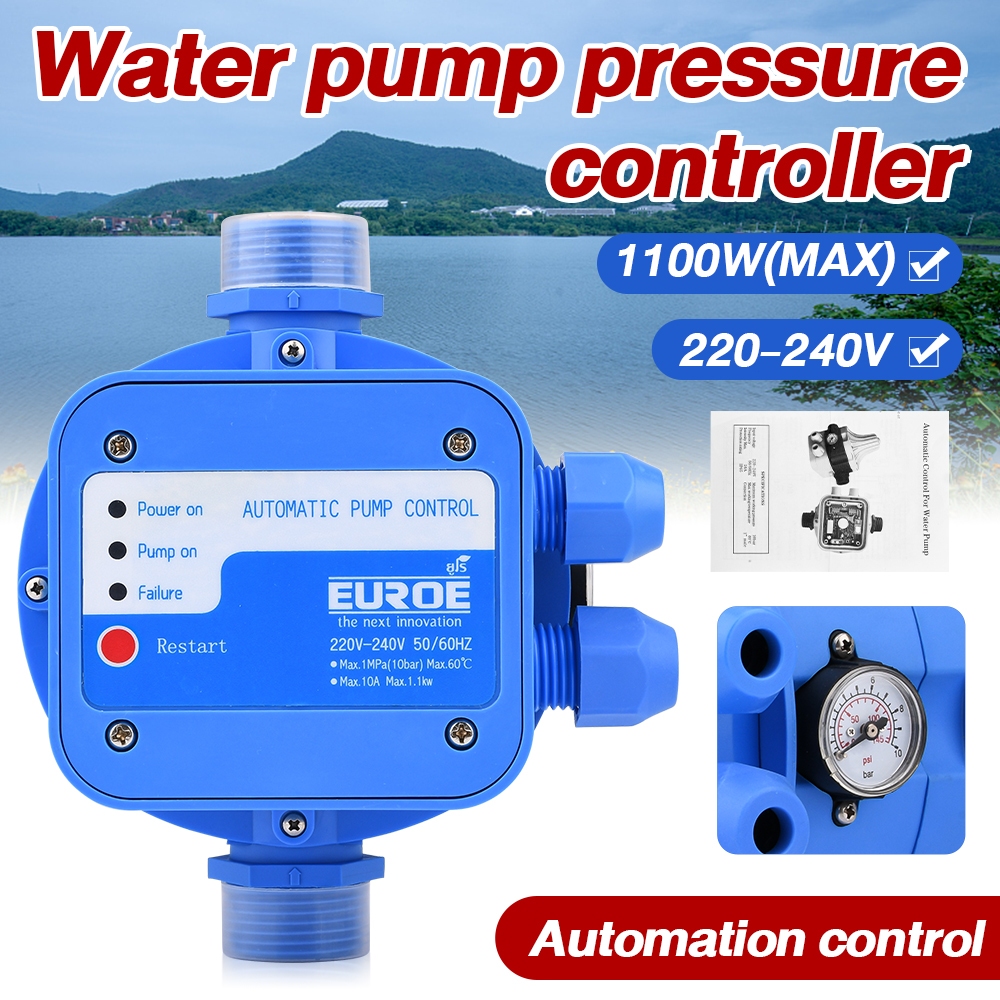 Automatic Pump Control Water Booster Pump 1100W Self-priming Pump Jet ...