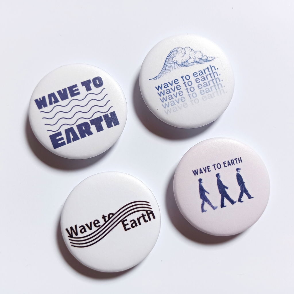 Wave to Earth inspired Button Pins 1.75" | Shopee Malaysia