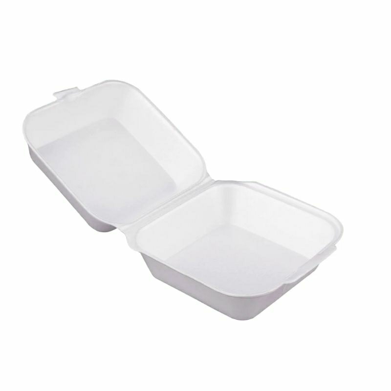Burger Styro Box - Food styro Box, Disposable, Burger, Fries, Donut ...