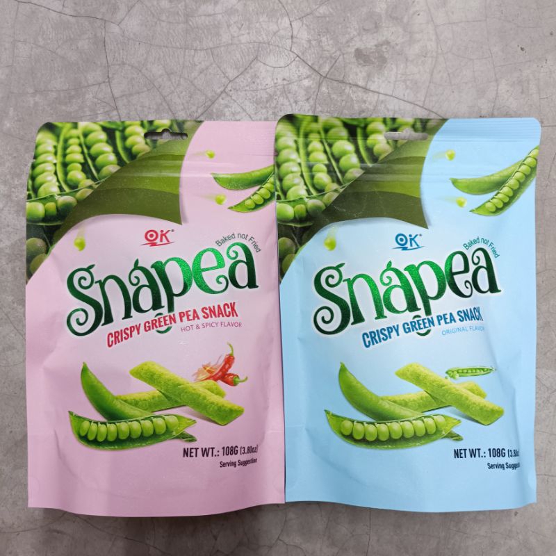 Snapea Crispy Green Peas Snacks 108 grams (2 Flavours) | Shopee Malaysia