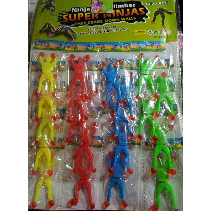 Sticky Man / Ninja Wall Climber (20 pieces) | Shopee Malaysia